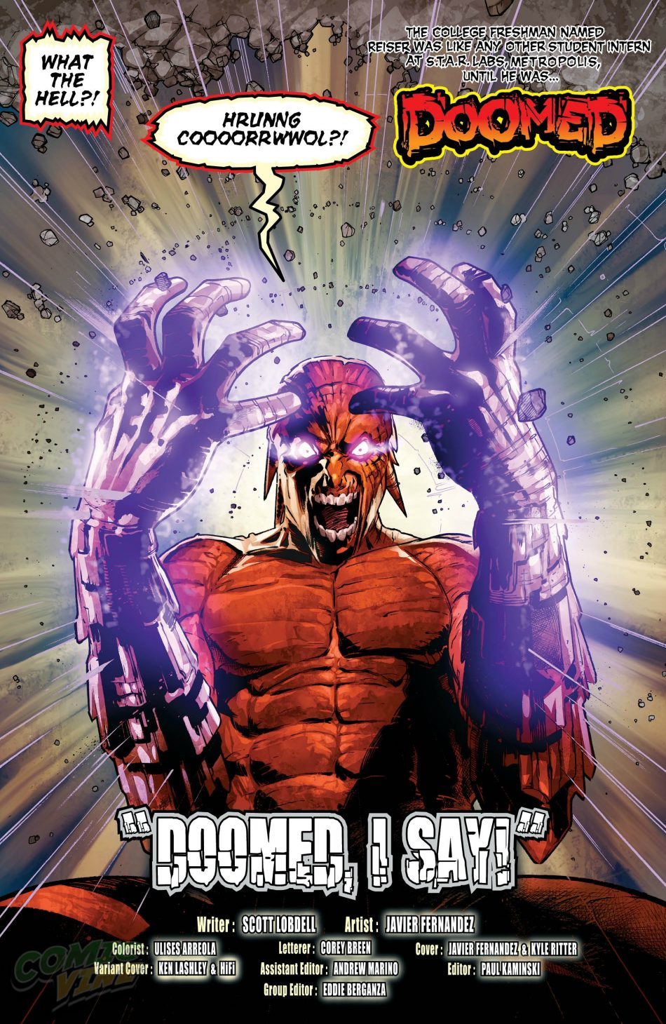 DC Comics Review: Doomed #1