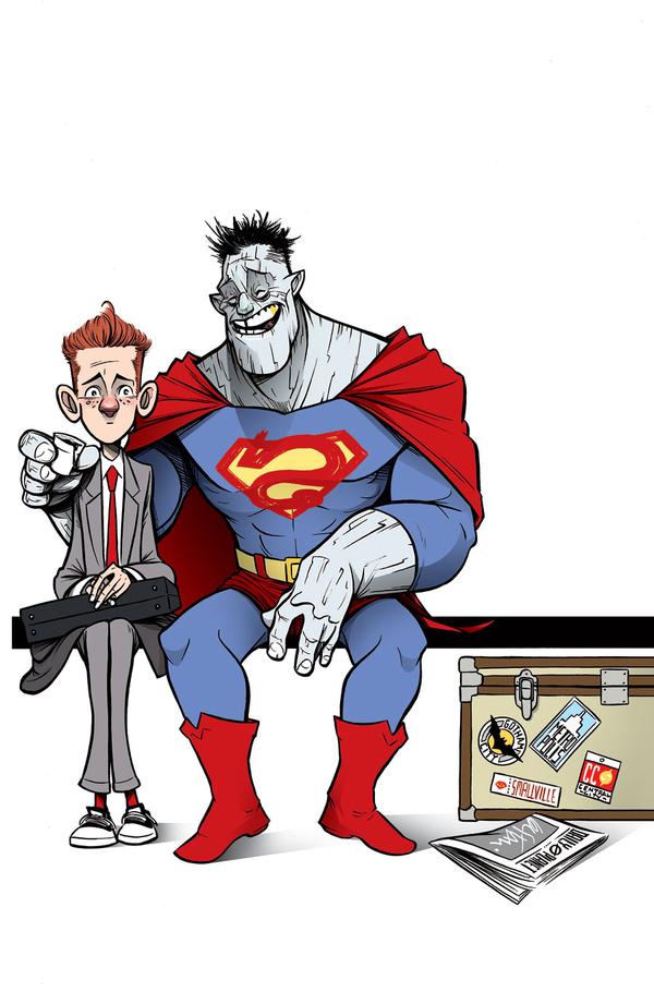Bizarro #1: Bizarro and Jimmy Olsen Take a Road Trip