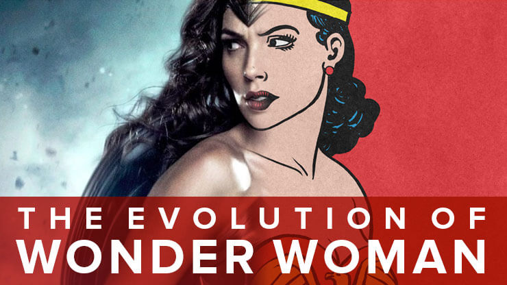 The Evolution Of Wonder Woman - ComiConverse